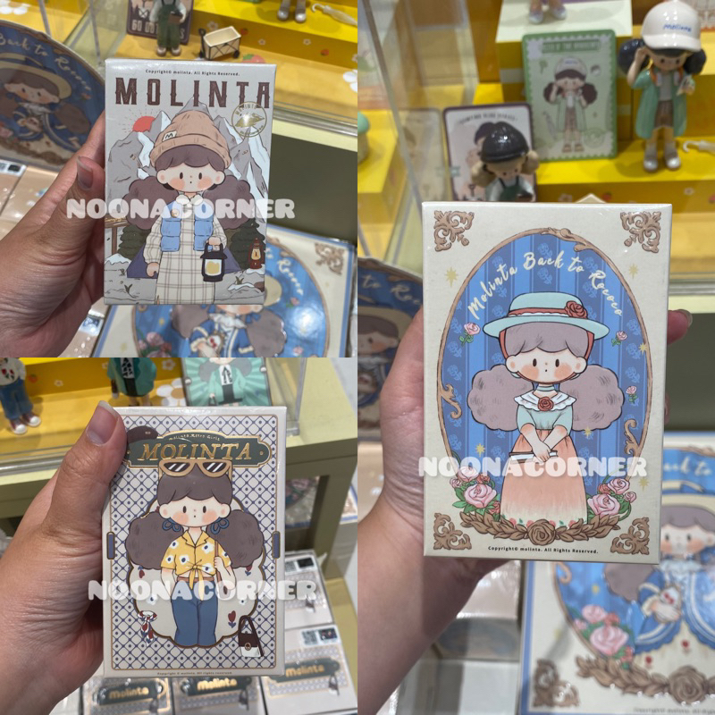 Jual Miniso x Molinta ‼️ Blindbox Molinta Camping & Retro Girl & Back ...