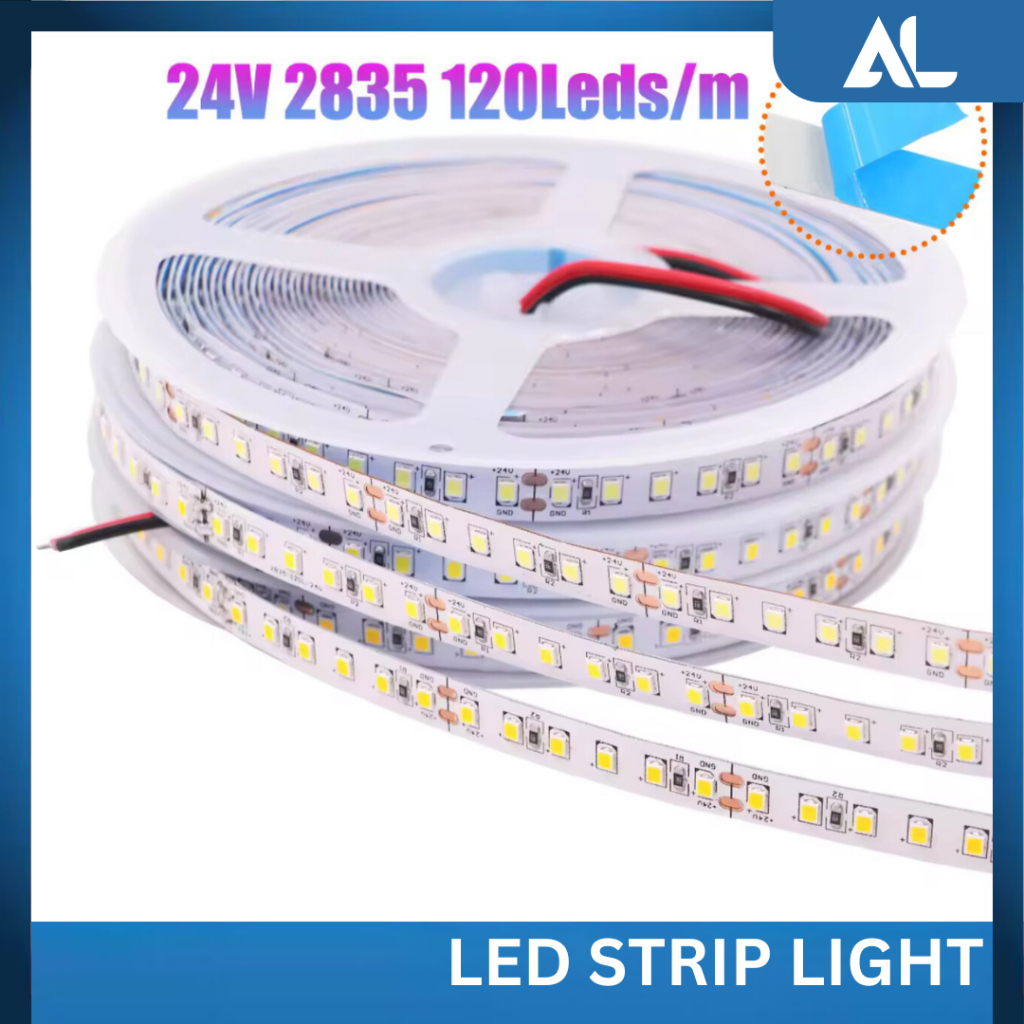 Jual Lampu LED Strip Flexible 24V 2835 120LED 10 Meter / Lampu Selang ...