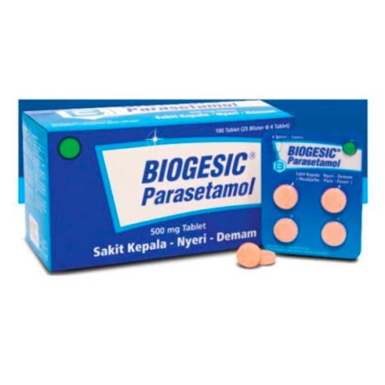 Jual 1Box Biogesic isi 100tablet | Shopee Indonesia