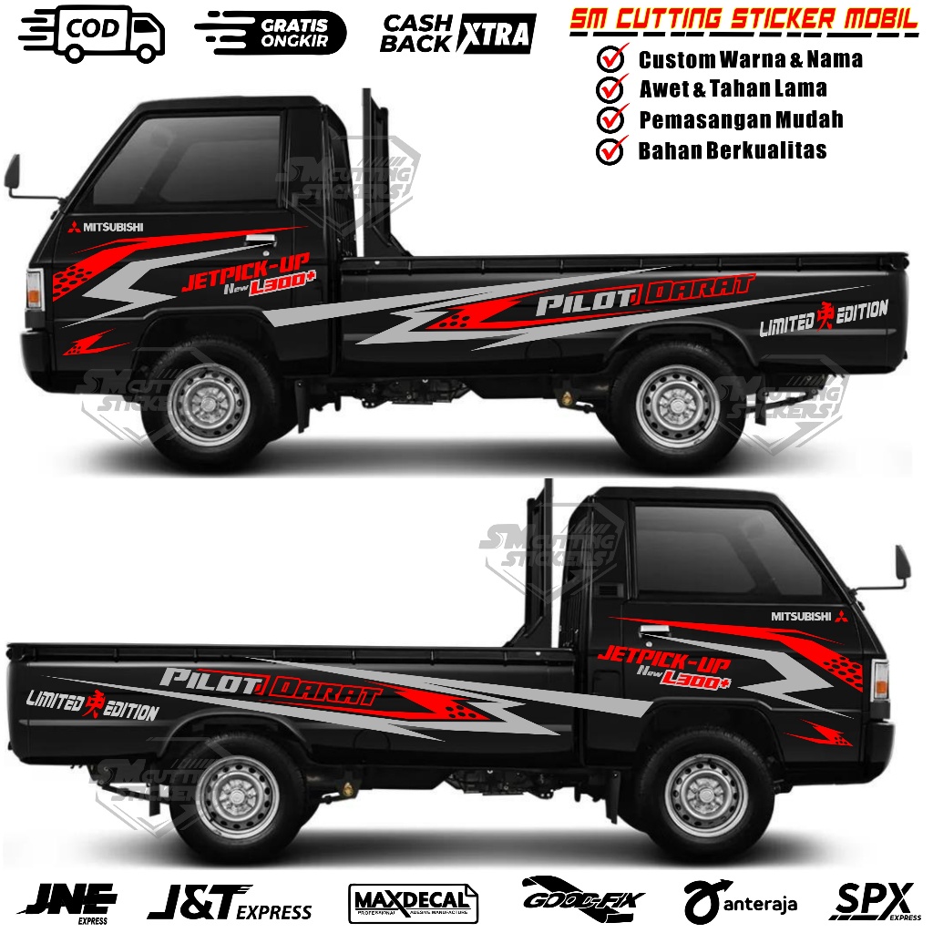 Jual Stiker mobil pick up L300 pick up Suzuki APV pick up grandmax ...