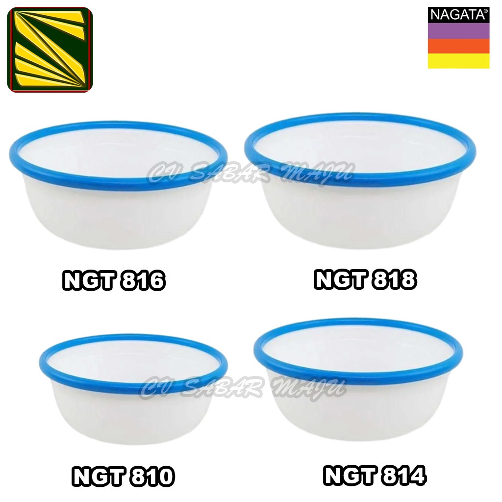 Jual Nagata Baskom Serbaguna, Baskom Plasti Tebal, Food Grade 810, 814 ...