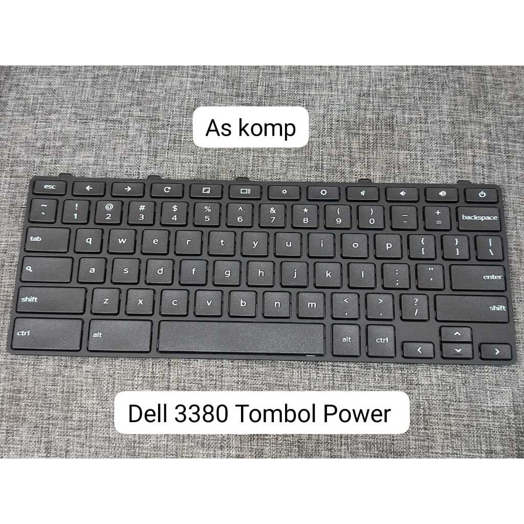 Jual Keyboard dell Chromebook 3180 3189 3380 11-3180 11-3189 tombol ...