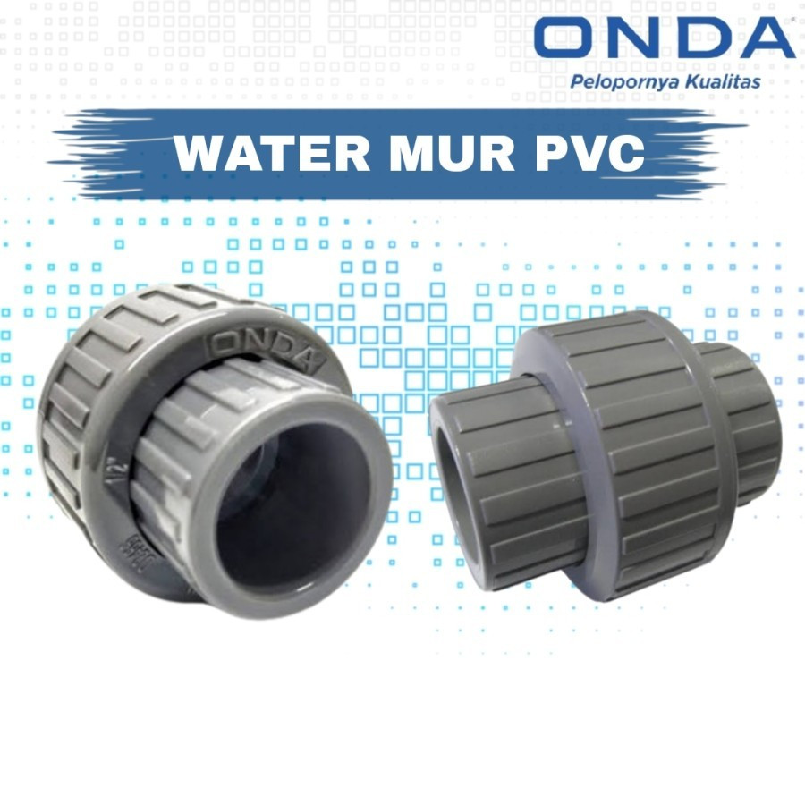 Jual ONDA WATER MOOR BALL VALVE PVC WATER MUR 1/2 DAN 3/4 INCH | Shopee ...