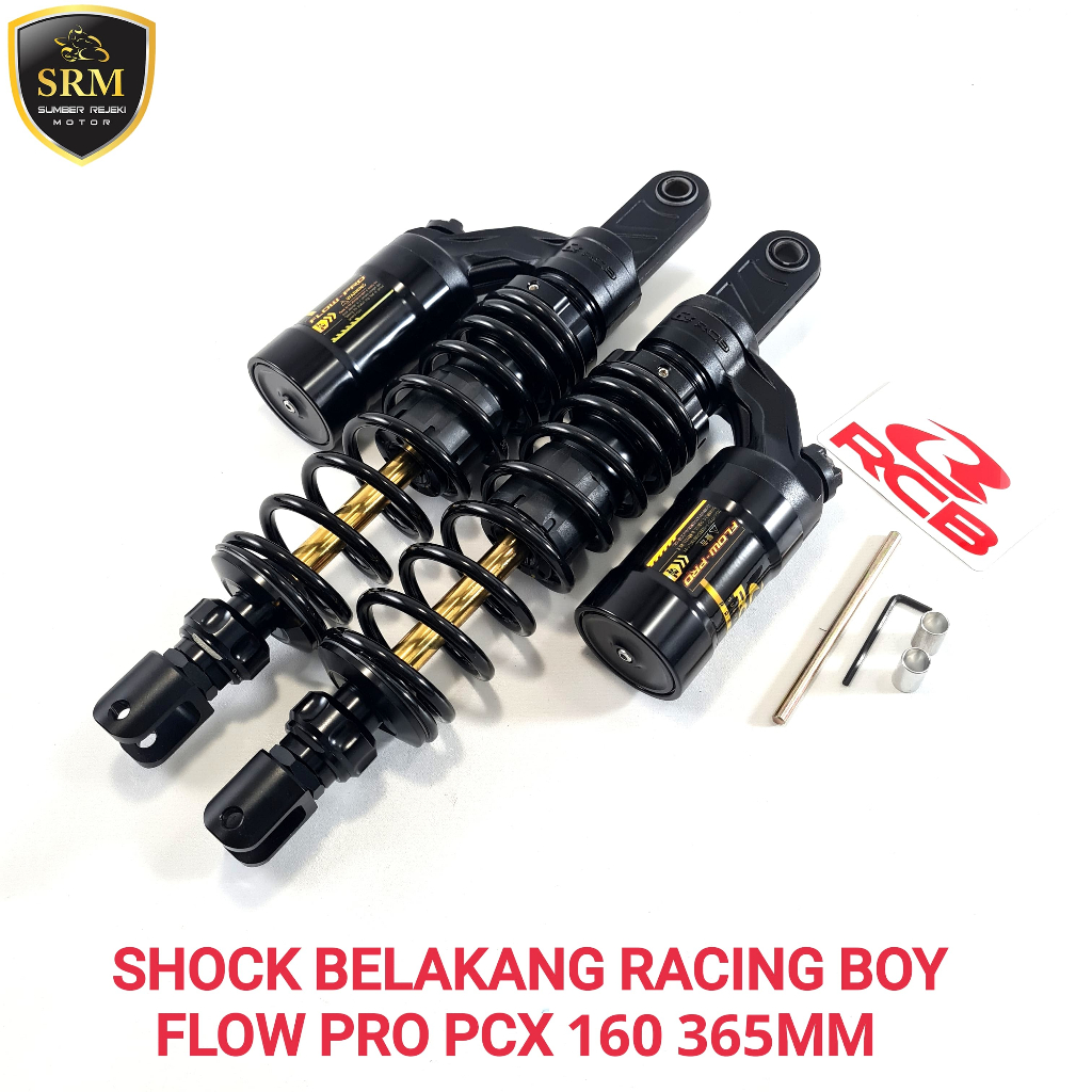 Jual Shock Belakang Racing Boy Flow Pro PCX 160 365MM | Shopee Indonesia