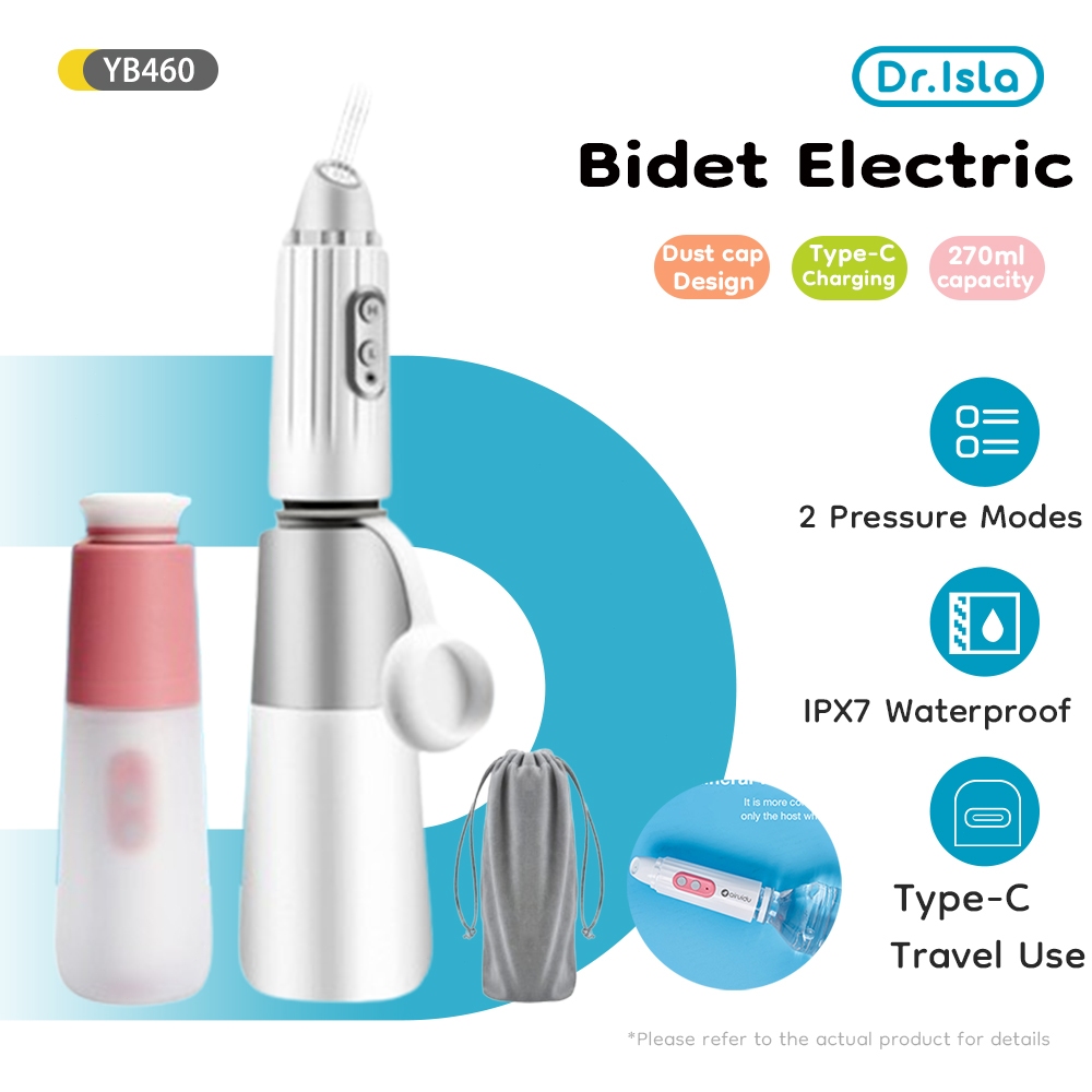 Jual Dr.isla Bidet Sprayer Electric (270ml 4 modes) Untuk Ibu Hamil ...