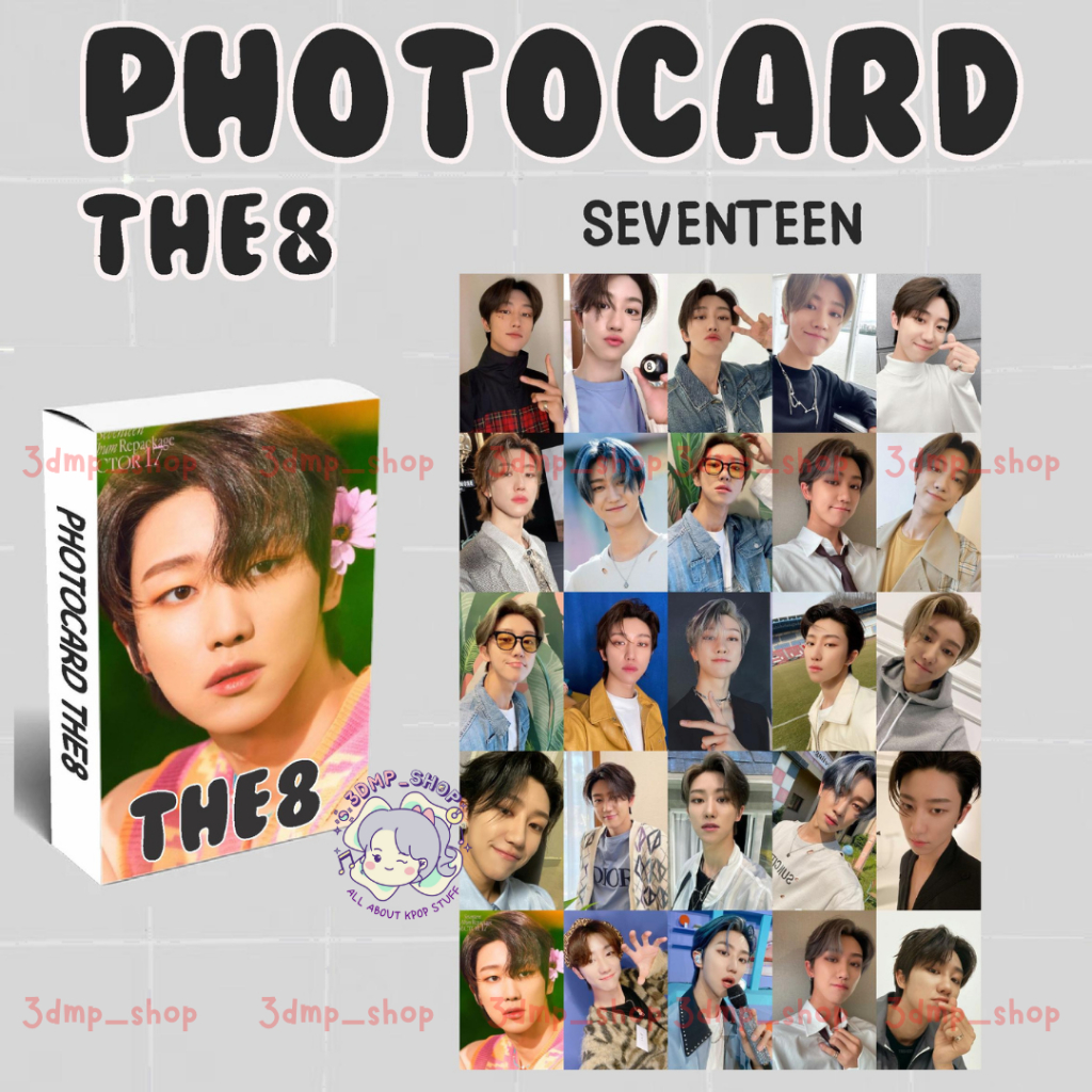 Jual [25 Lembar] PHOTOCARD SEVENTEEN MEMBER MINGYU JEONGHAN WONWOO HOSHI THE8 JOSHUA JUN SCOUPS ...