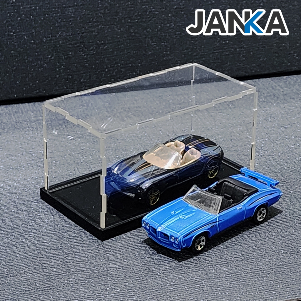 Jual JANKA Kotak Diecast Akrilik Ukuran 1:64 5 X 5 X 10 cm Tebal 2 mm ...