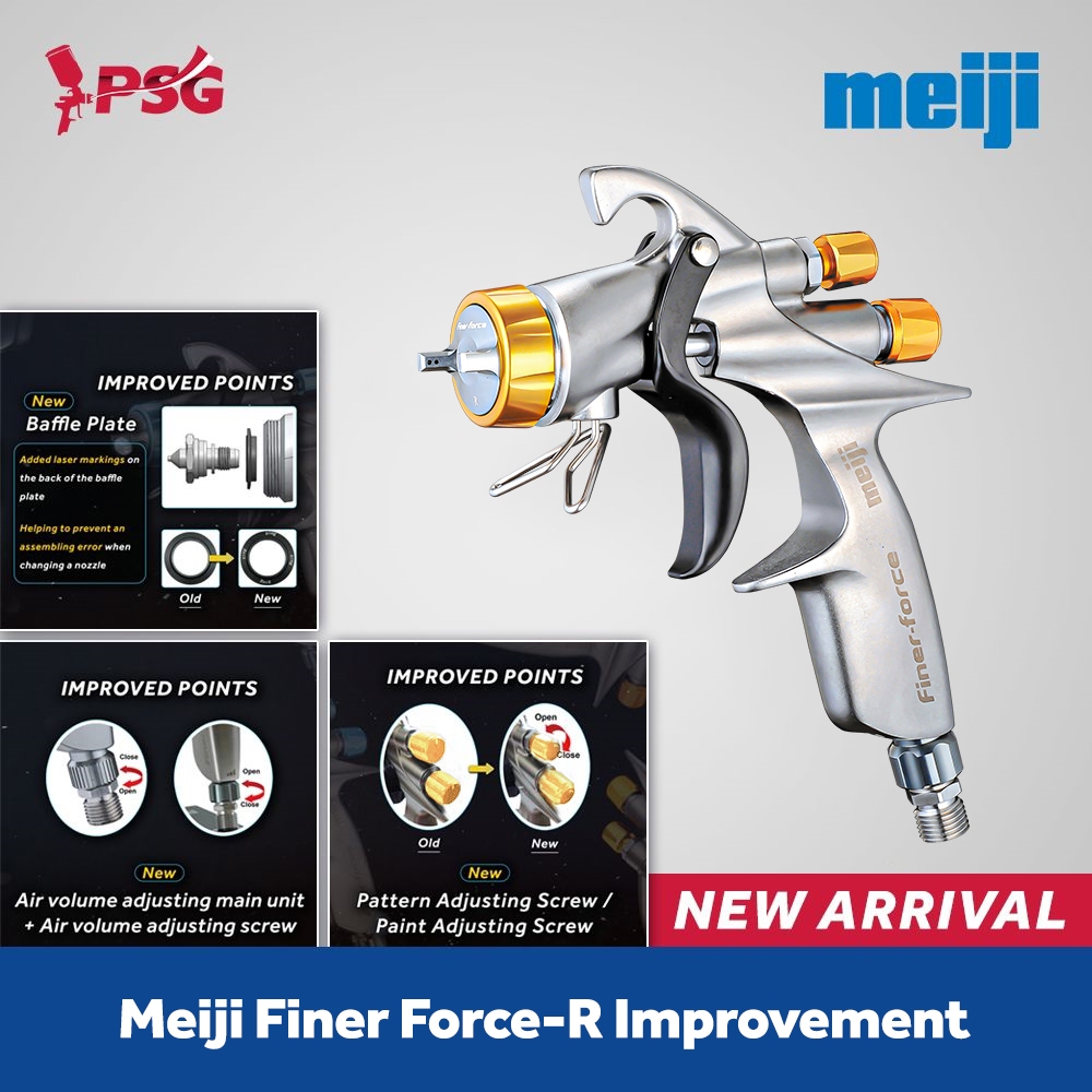 Jual Meiji Finer Force Type-R Spraygun | Shopee Indonesia