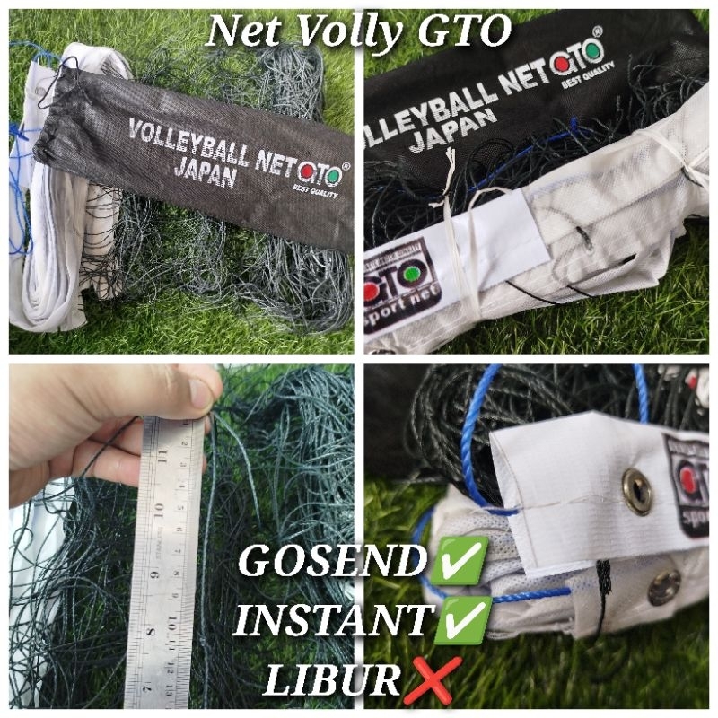 Jual net volleyball jaring volly GTO murah Volley Voli net | Shopee ...