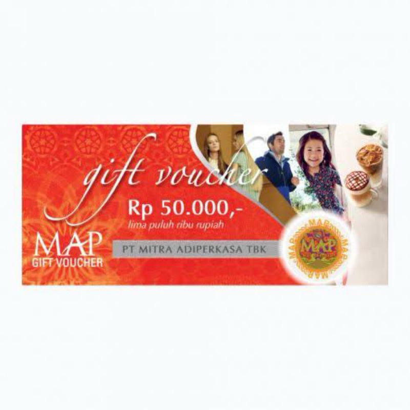Jual Voucher MAP 50k | Shopee Indonesia