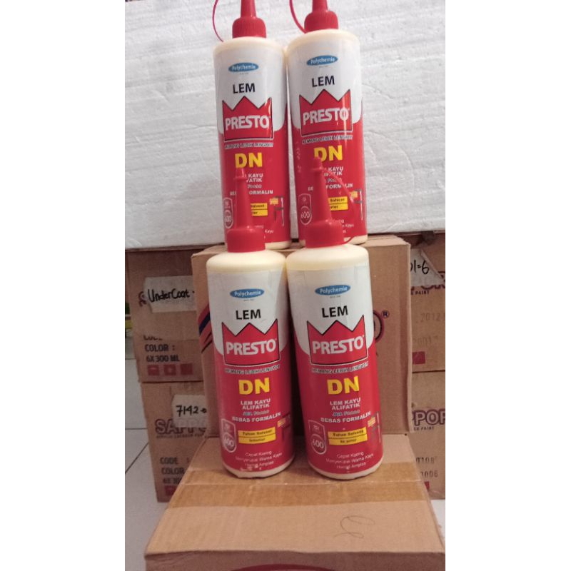 Jual LEM PRESTO DN LEM KAYU ALIFATIK 600G | Shopee Indonesia