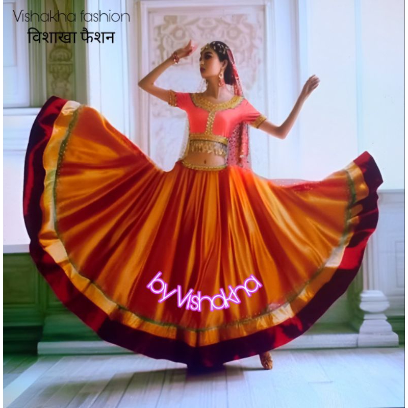 Jual baju India/lehenga India/rok mekar india | Shopee Indonesia