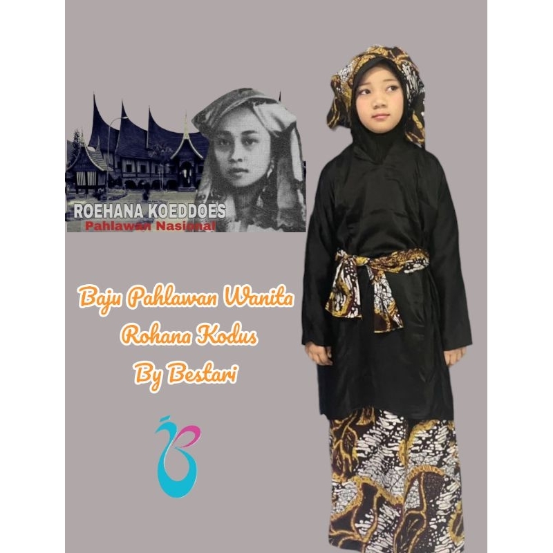 Jual BESTARI / Baju Pahlawan Anak Rohana Kudus Minangkabau / Baju ...