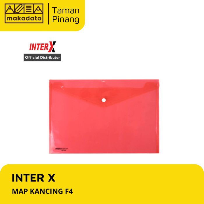 Jual MAP KANCING / DOCUMENT BAG INTER-X F4 (1 PACK) | Shopee Indonesia