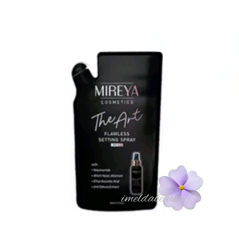 Jual MIREYA - Refil The Art Flawless Setting Spray 80ml | Shopee Indonesia