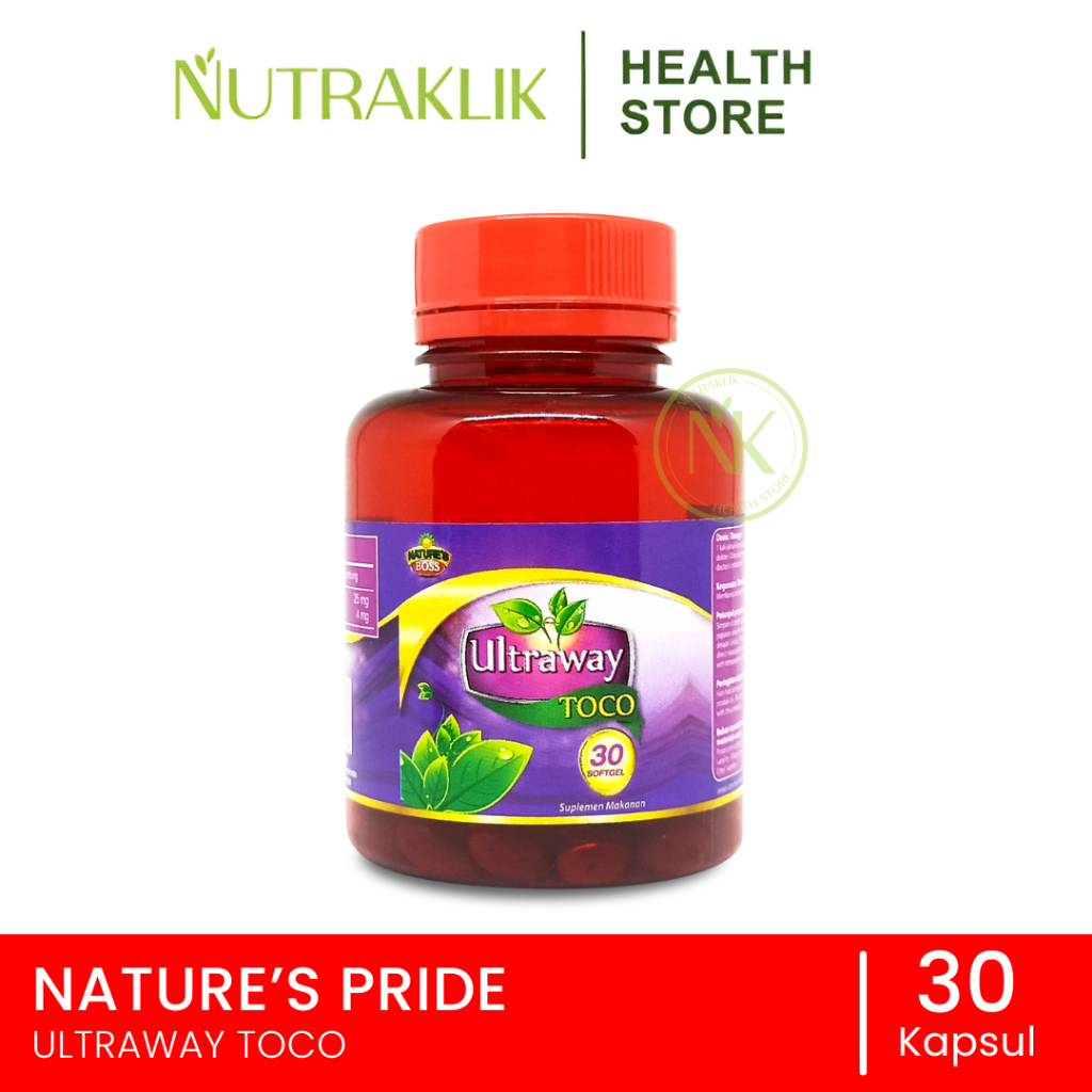 Jual NATURE'S BOSS ASTAXANTHIN PLUS TOCOTRIENOL- SUPER ANTI OXIDANT-ULTRAWAY TOCO ISI 30 &100 ...