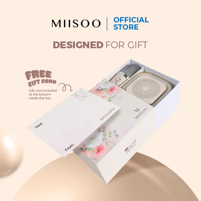 Jual MIISOO Mini Set Karauke Speaker Microphone Karaoke Mini Set ...