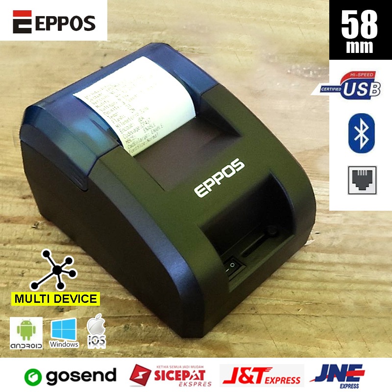Jual Kasir Printer Thermal 58mm USB Dan Bluetooth Support Moka Pos, Laci Uang | Shopee Indonesia