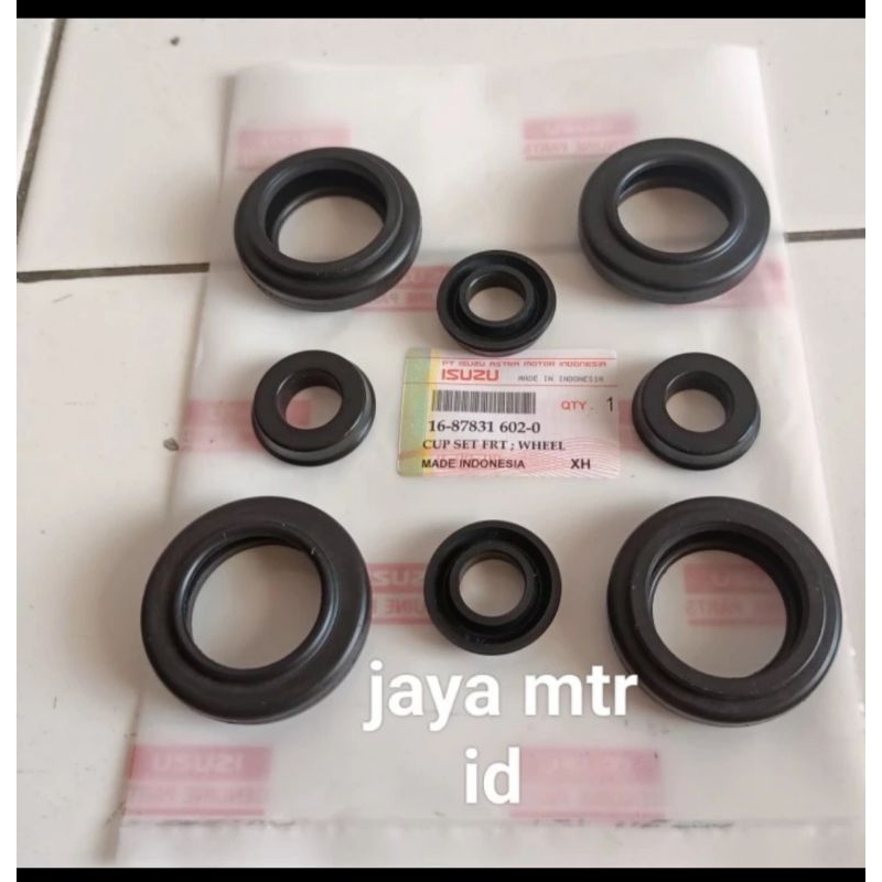 Jual karet rem depan set Isuzu Elf NHR 55 NKR55 harga per set | Shopee ...