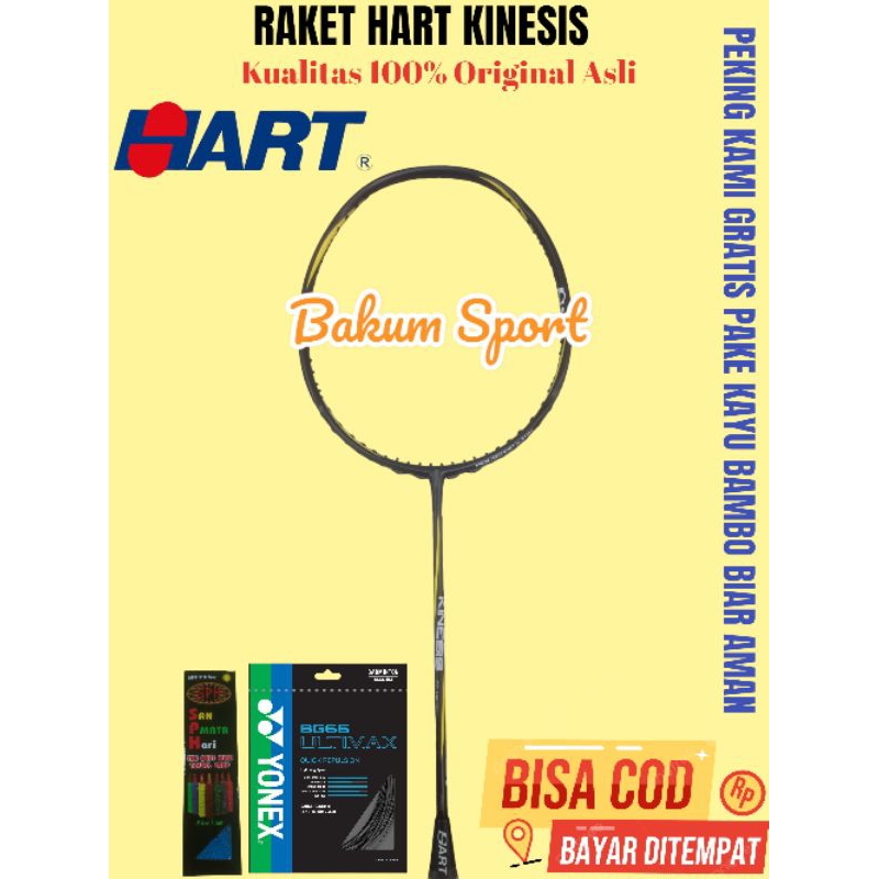 Jual Raket Hart kinesis kualitas 100% original asli Bisa (COD) | Shopee ...