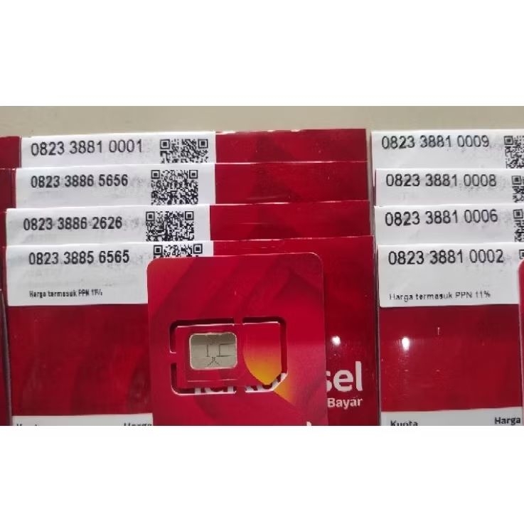 Jual Promo Kartu Perdana Nomor Cantik Prepaid Sim Card Telkomsel Prabayar Simpati ABAB AAAB AABB ...