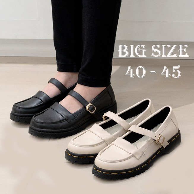 Jual Zagib 565 Sepatu Docmart Wanita Loafers Big Size 41-42-43-44-45 ...