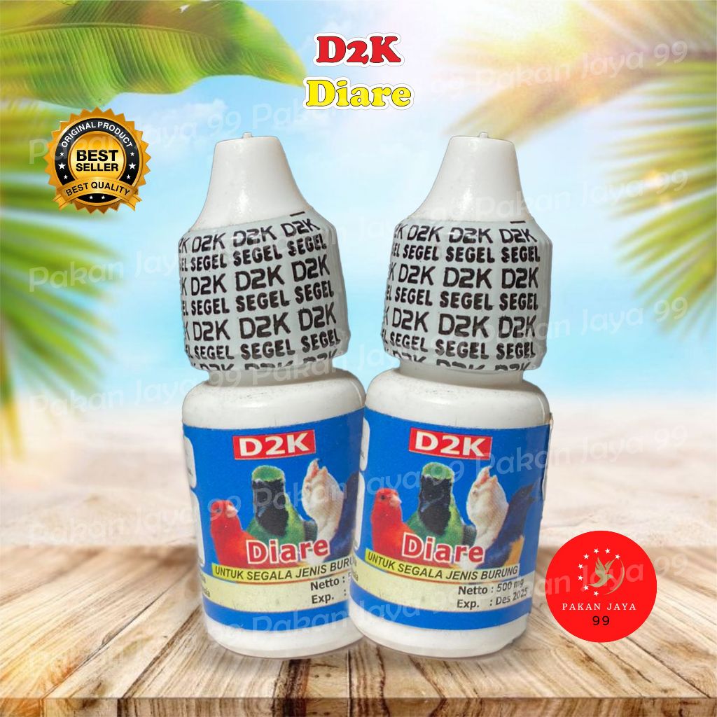Jual READY DIARE D2K VITAMIN OBAT BURUNG SAKIT DIARE MENCRET BERAK ...