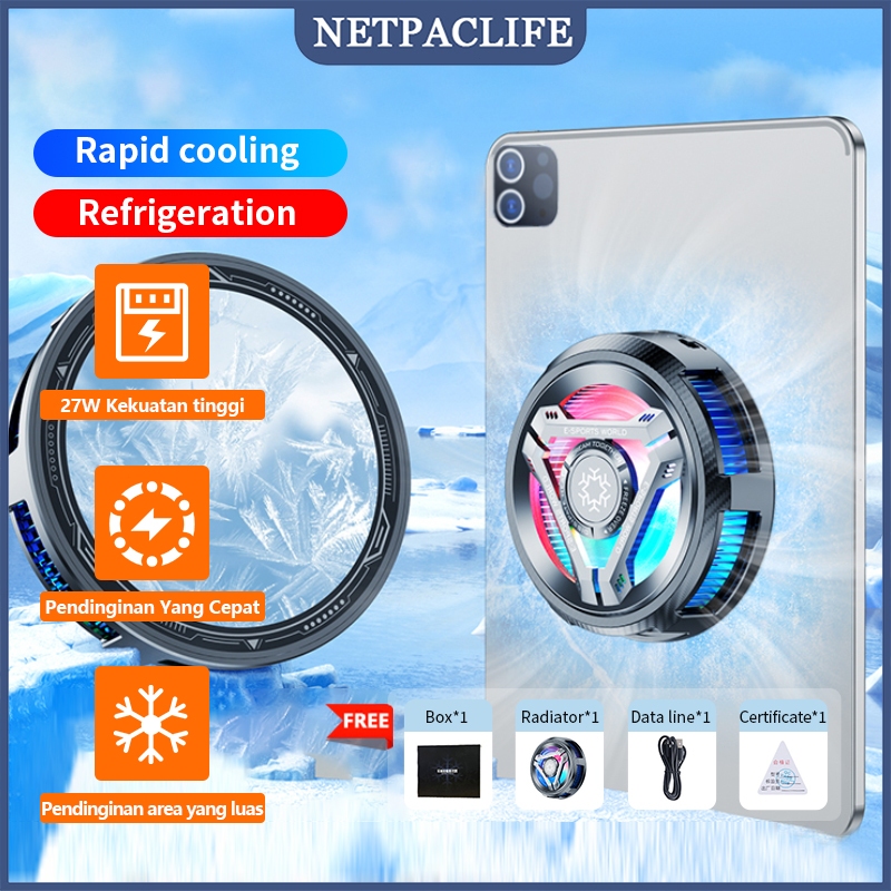 Jual NETPAC LIFE X77 Tablet Radiator Gaming Cooler Kipas Antarmuka Tipe ...