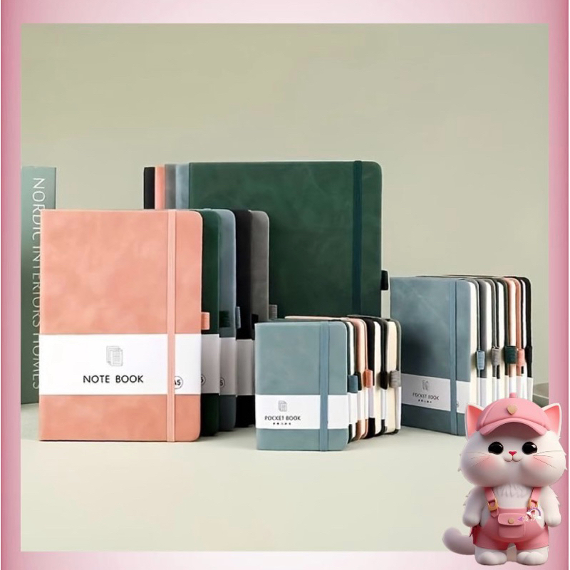 Jual N24 Notebook A5/A6 Buku Catatan Aesthetic Buku Tulis Agenda Tali ...