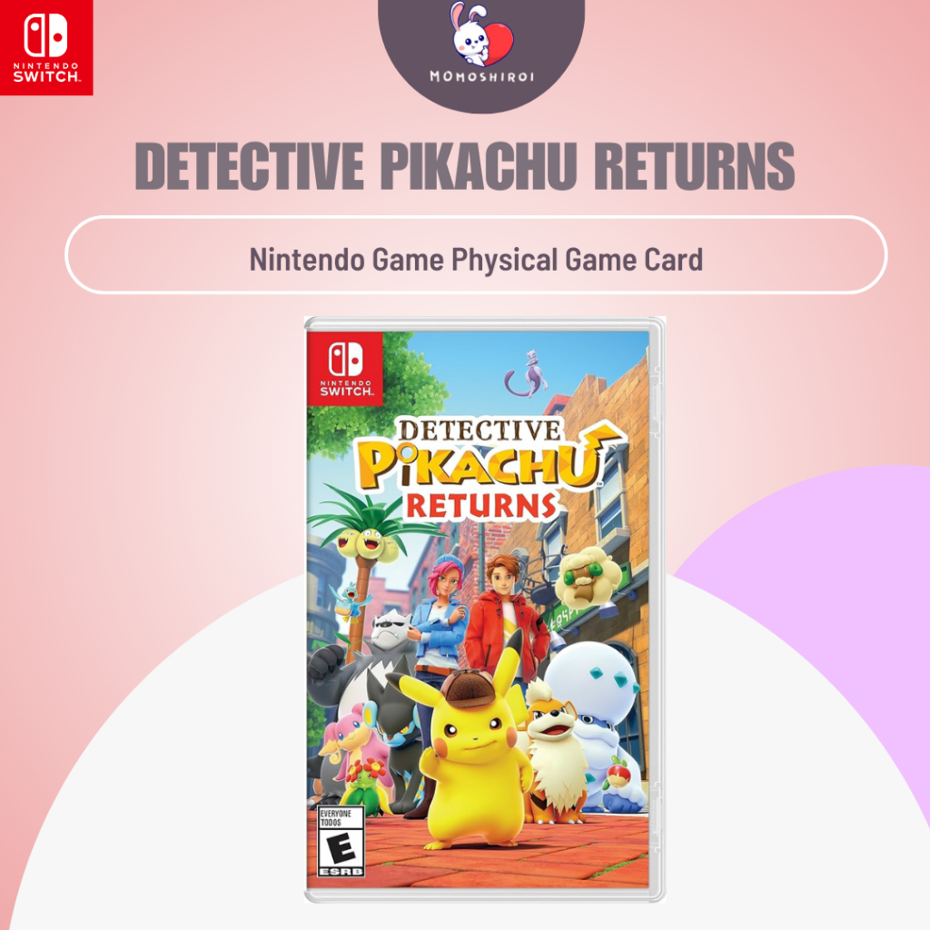 Jual Nintendo Switch Detective Pikachu Returns - English Kaset Return ...
