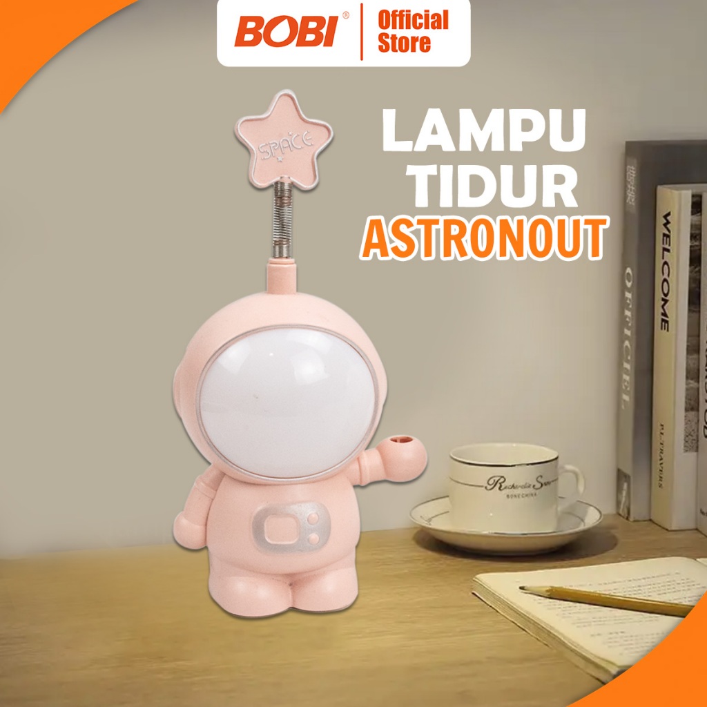 Jual BOBI - Lampu Tidur Model Astronot Kode YC7801A / Lampu Tidur atau ...