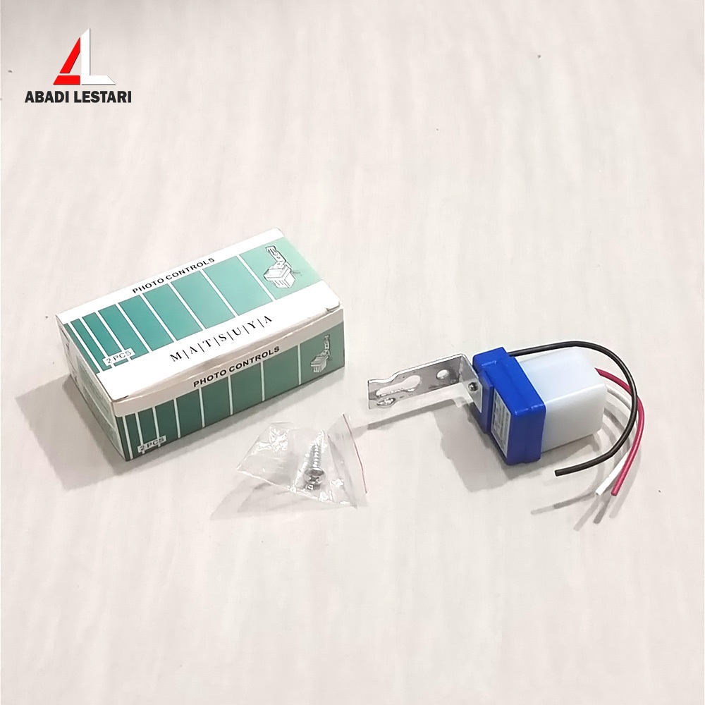 Jual PHOTO CELL SENSOR CAHAYA SAKLAR OTOMATIS SIANG MALAM 220V 10A ...
