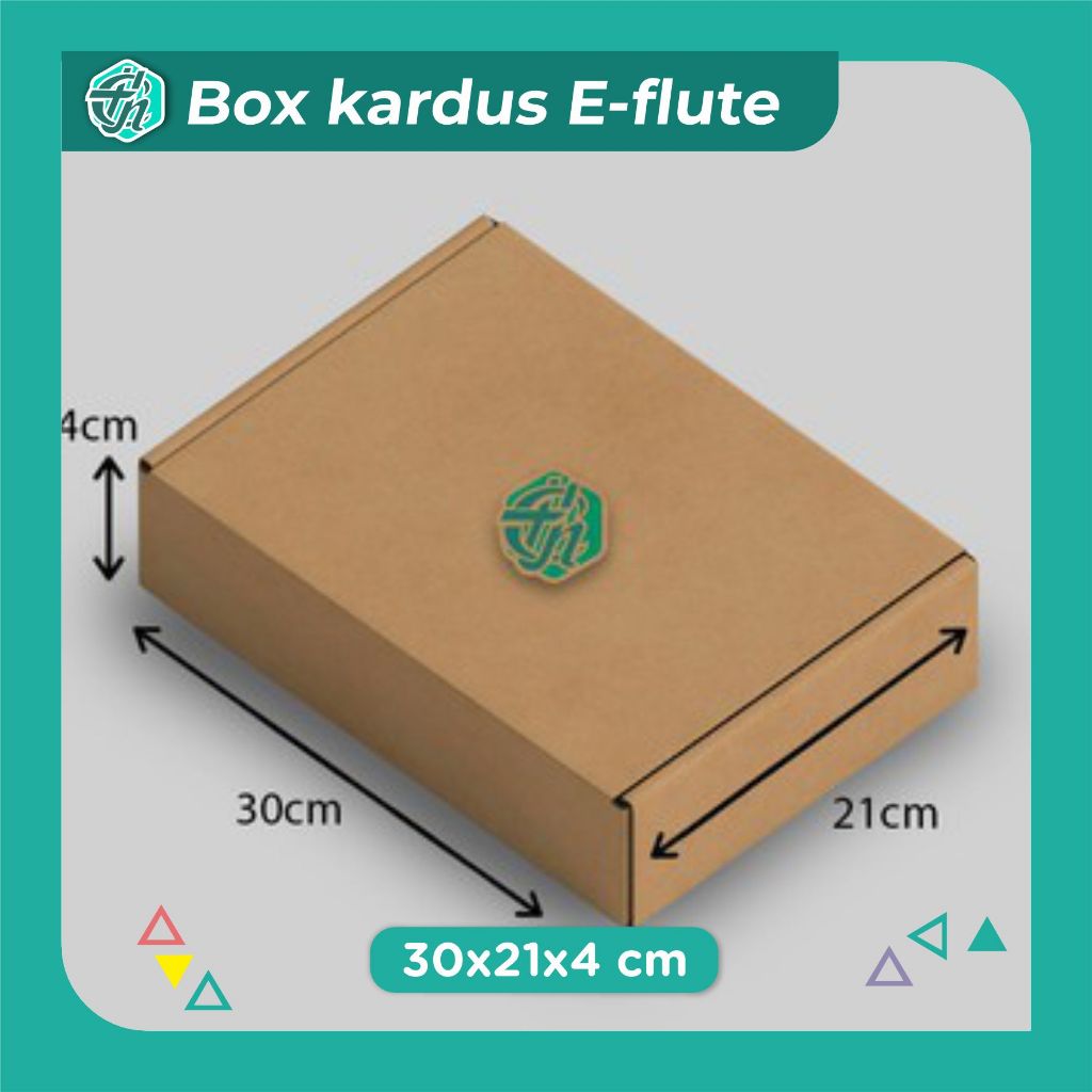 Jual KARDUS/BOX/KARTON PACKING | PACKAGING UKURAN A4 BAHAN E FLUTE ...