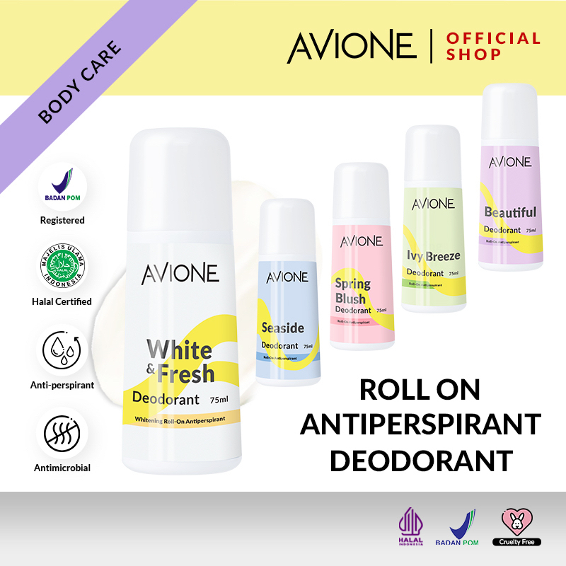 Jual Avione Roll-On Antiperspirant Deodorant 75 ml | Shopee Indonesia