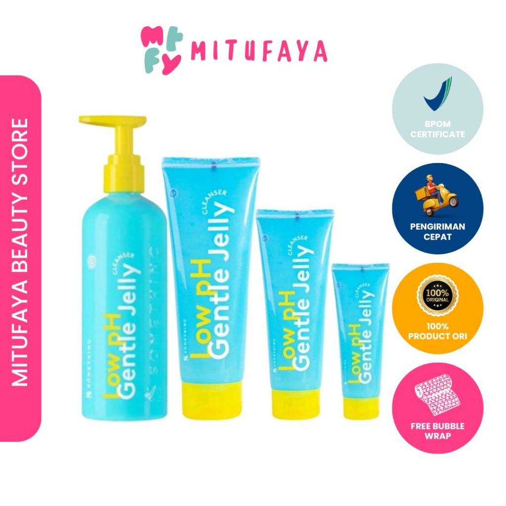 Jual MITUFAYA Somethinc Low Ph Jelly Cleanser All Size [15ml - 100ml ...