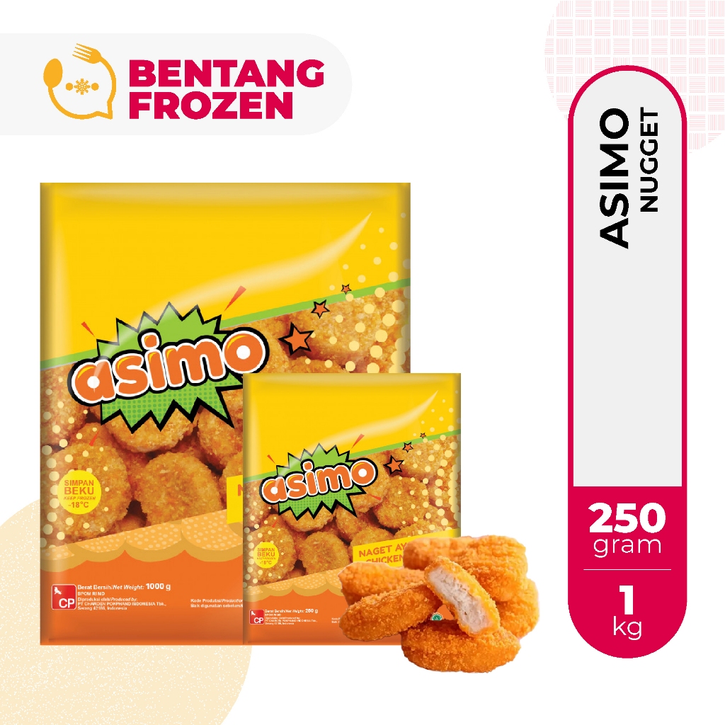 Jual Asimo Chicken Nugget 250gr - 1kg / Naget Ayam | Shopee Indonesia