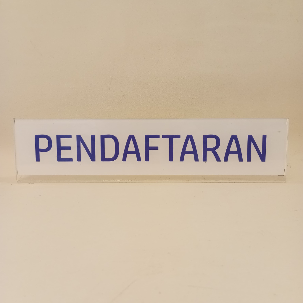 Jual Akrilik Meja Pendaftaran | Akrilik Meja Versi Ekonomis | Shopee ...