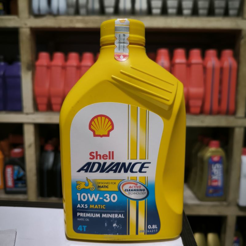 Jual Oli Shell Advance AX5 Matic 800ml 10W 30 | Shopee Indonesia