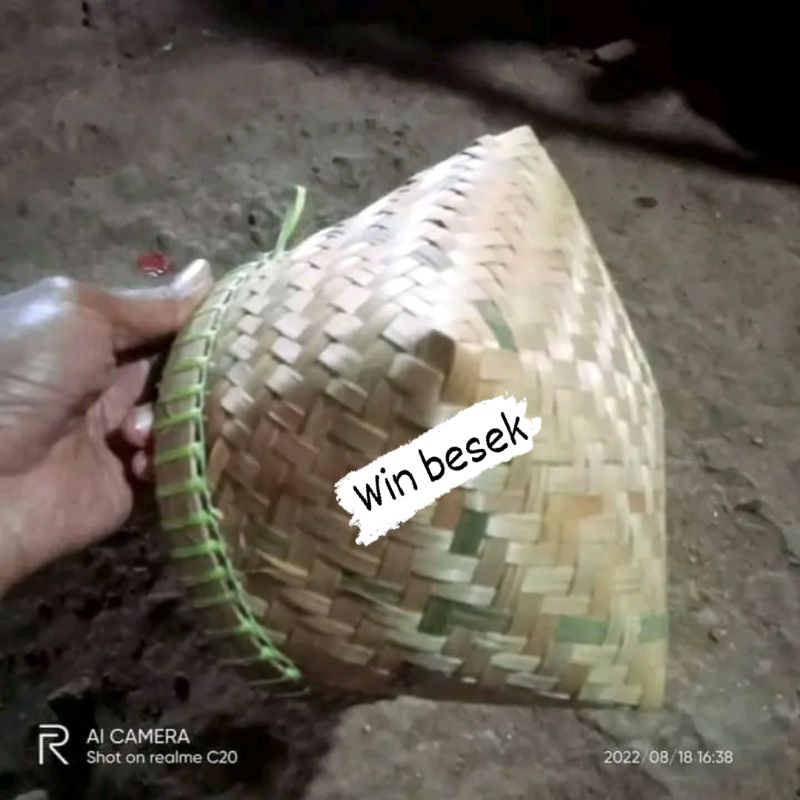 Jual besek tumbu/tempat nasi/tempat mencuci beras/Piti/tompo/besek ...