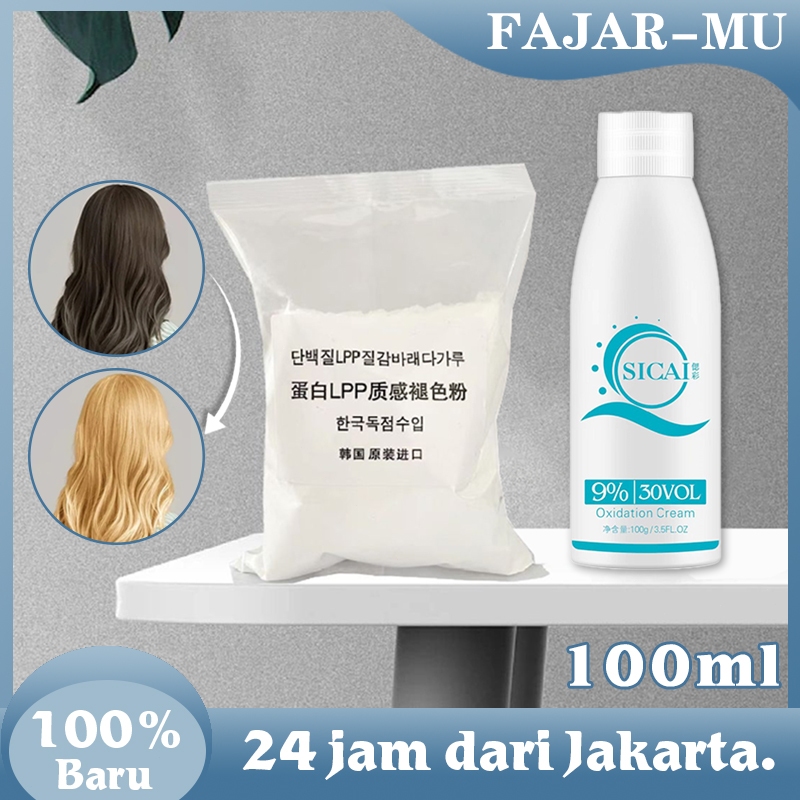 Jual Korean Bleaching Powder 100g Bleaching Rambut Bleach Powder ...
