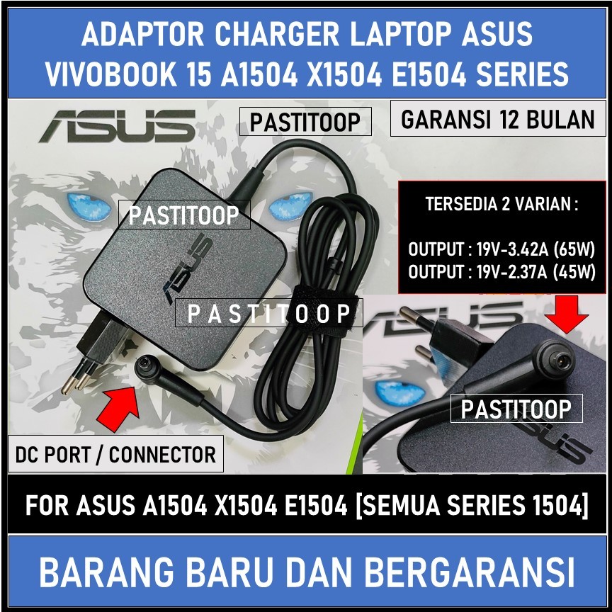 Jual Adaptor charger laptop Asus Vivobook 15 A1504 X1504 E1504 Series ...