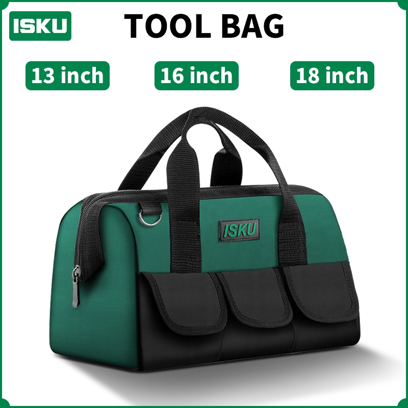 Jual ISKU Tool Bags Tas Perkakas 13/16/18 inch Bahan Oxford Toolbag ...