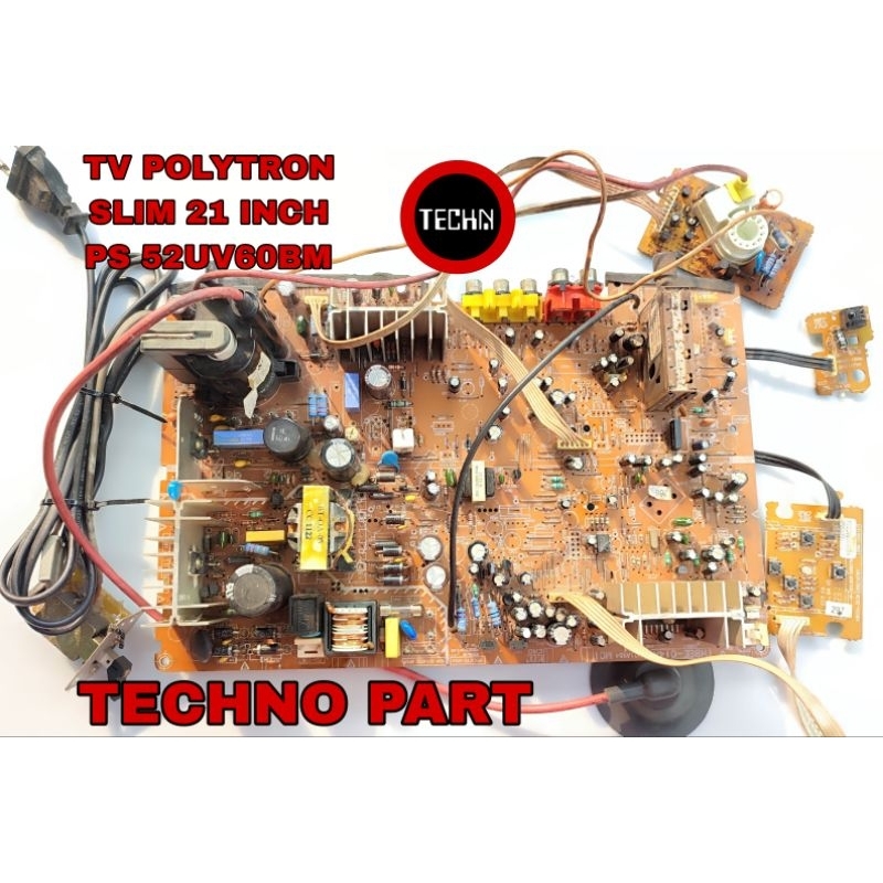 Jual MESIN TV POLYTRON SLIM 21 INCH ( PS 52UV60BM) | Shopee Indonesia