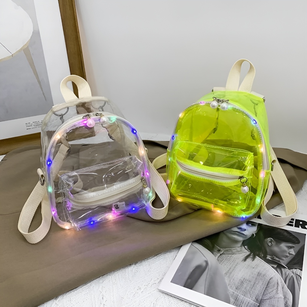Jual Tas Gendong Anak Transparan LED Light Terbaru 2024 - Ransel Anak ...