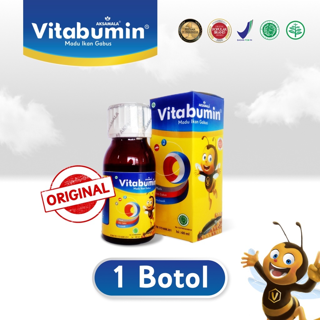 Jual Vitabumin 60ML Penambah Nafsu Makan Anak | Shopee Indonesia