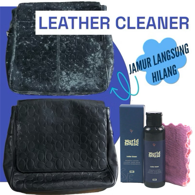 Jual Leather bag cleaner and conditioner - pembersih tas kulit asli ...