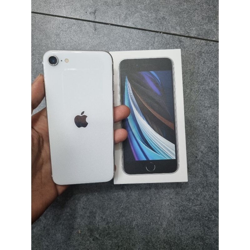 Jual IP Se 2020 64gb ex resmi second fullset murah | Shopee Indonesia