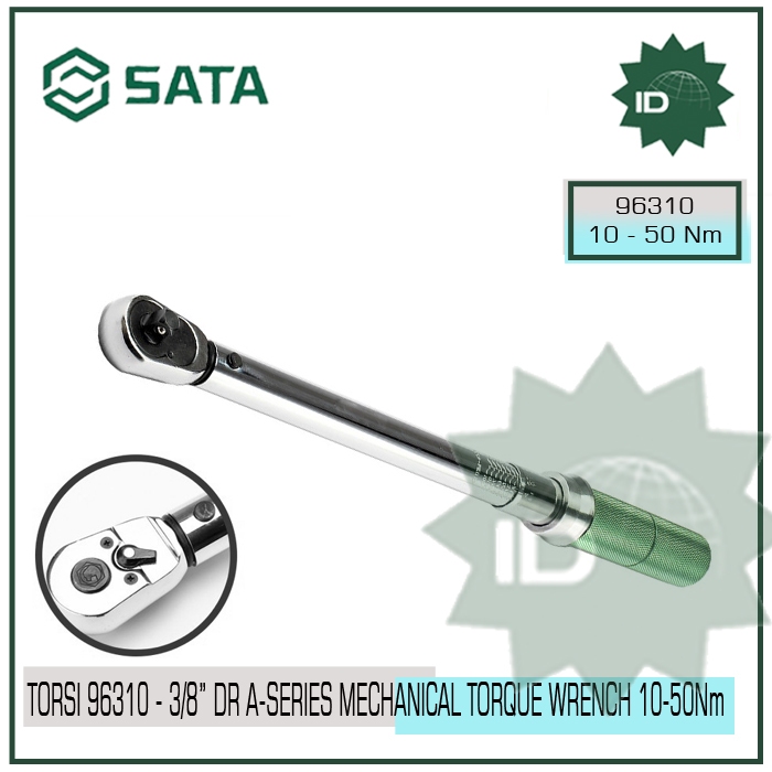 Jual TORSI 96310 - 3/8” DR A-SERIES MECHANICAL TORQUE WRENCH 10-50Nm ...