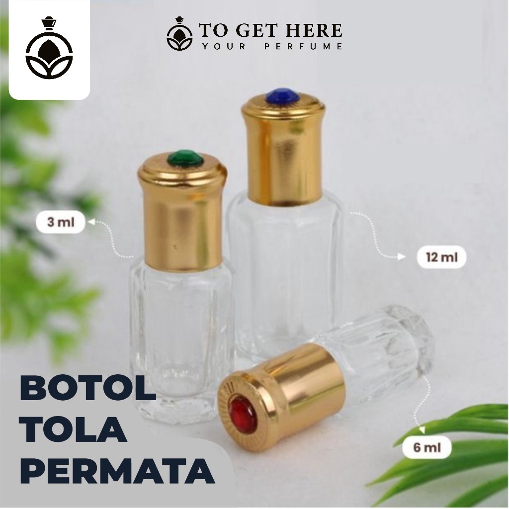 Jual Botol Parfum Permata 3ML Roll - Botol Parfum Permata - Botol ...