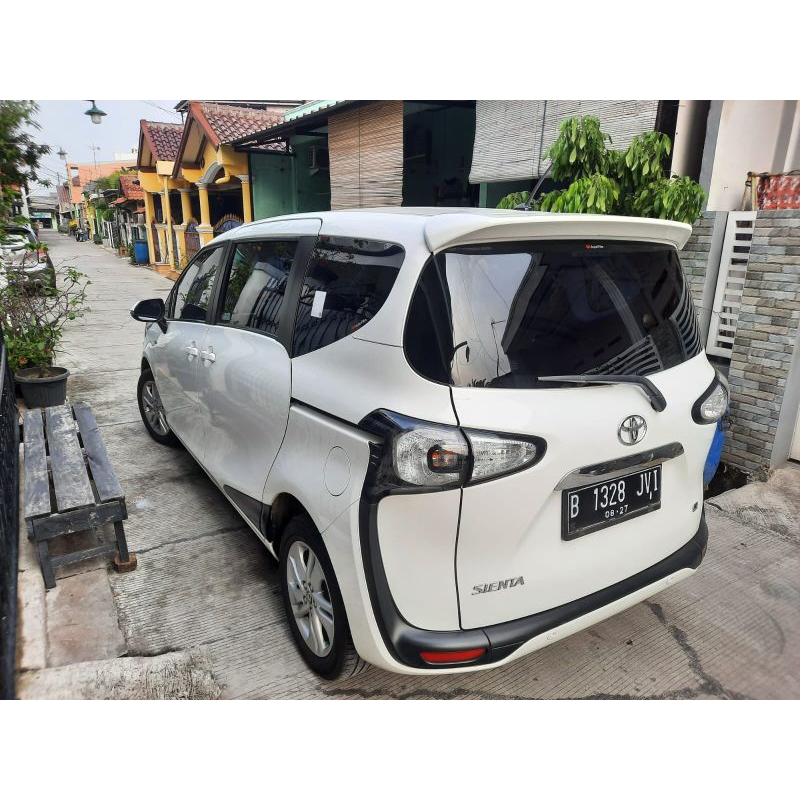 Jual Spoiler Sienta tanpa lampy model Standart Bqhan Plastik ABS ...